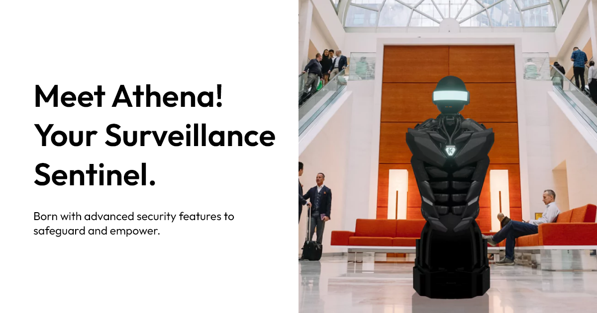 Athena | AI-Powered Smart Surveillance Robot for Security