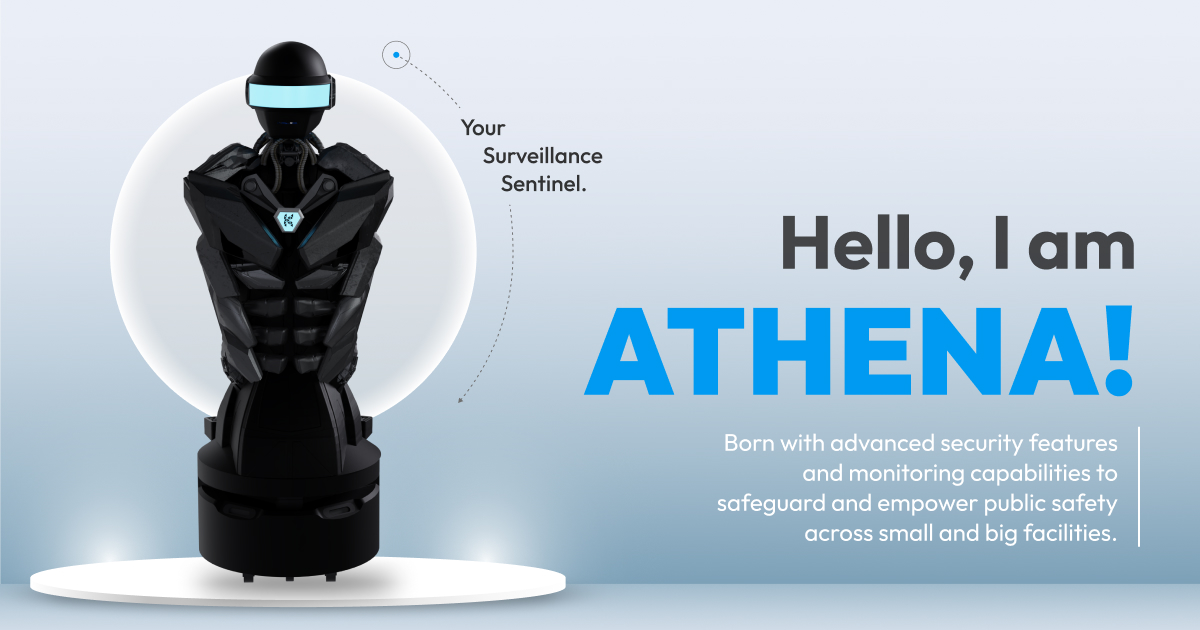 Athena | AI-Powered Smart Surveillance Robot for Security