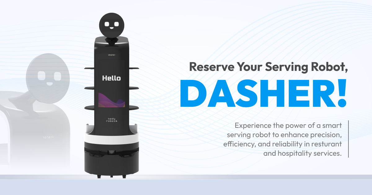 Buy or Lease Serving Robot Dasher at Best Price in India
