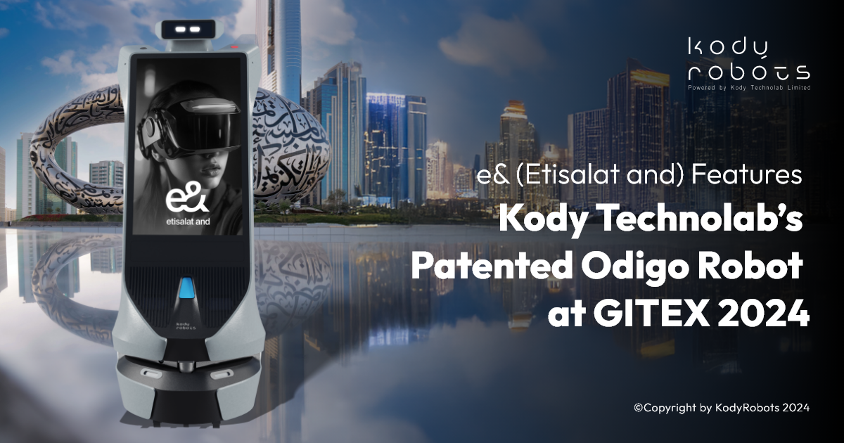 e& to Showcase Kody Technolab’s Patented Odigo Robot at GITEX 2024