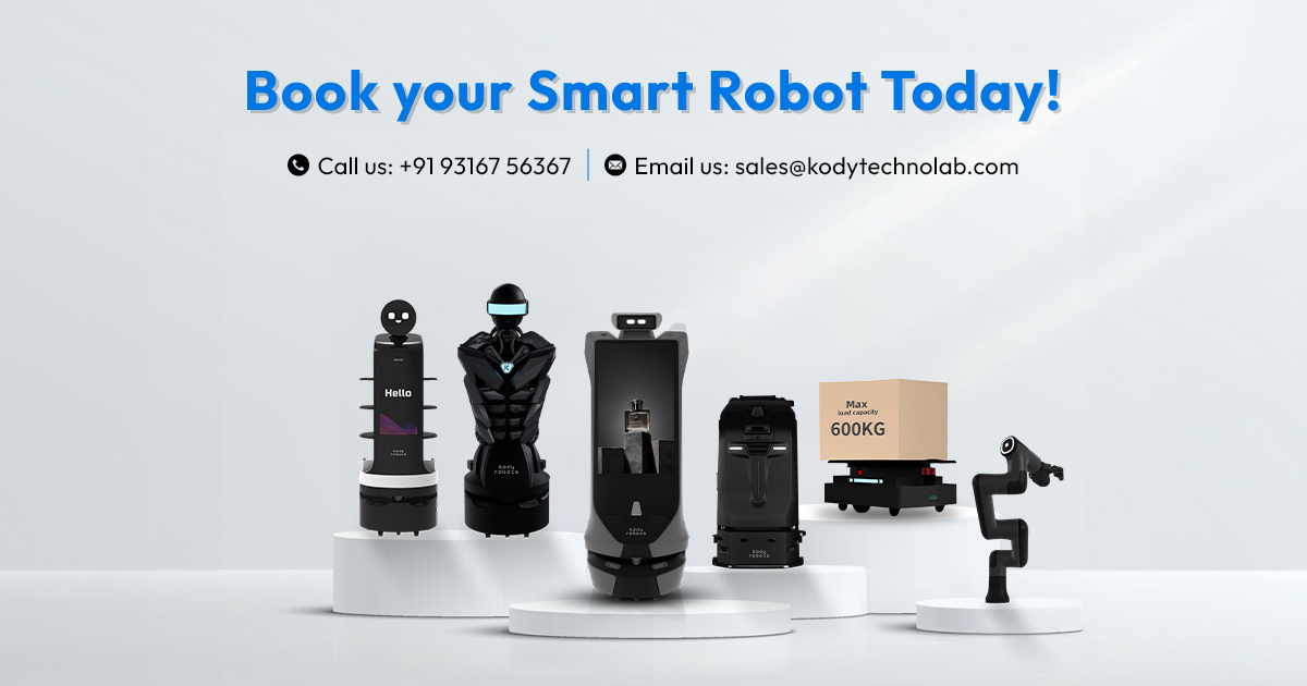 Kody Robots: Book your Smart Robot Today!
