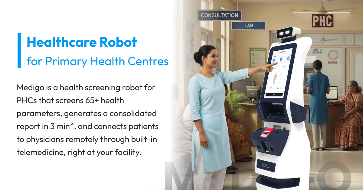 Healthcare Robot for Primary Health Centers in India | PHCs
